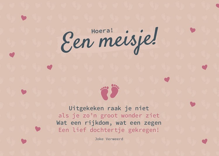 Geboorte Dochter - Light Symbols (2501-2536) - blcwebshop