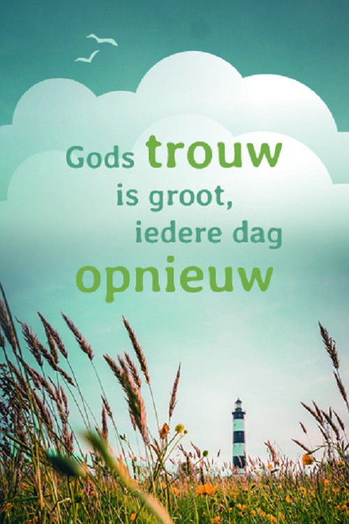 Gods trouw is groot - Pbk, Bl, Mk Ichtus Lights (3201-3430) - blcwebsho