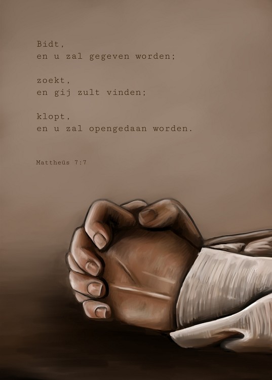 Bidt, en u zal gegeven worden - Art by Claudia A6 kaarten (3601-3699)