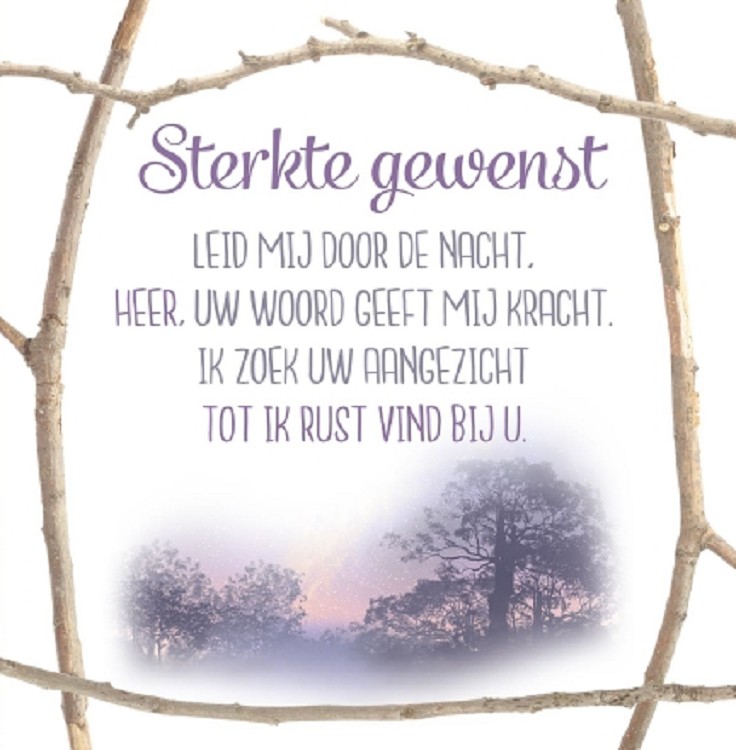Veel Sterkte Quotes